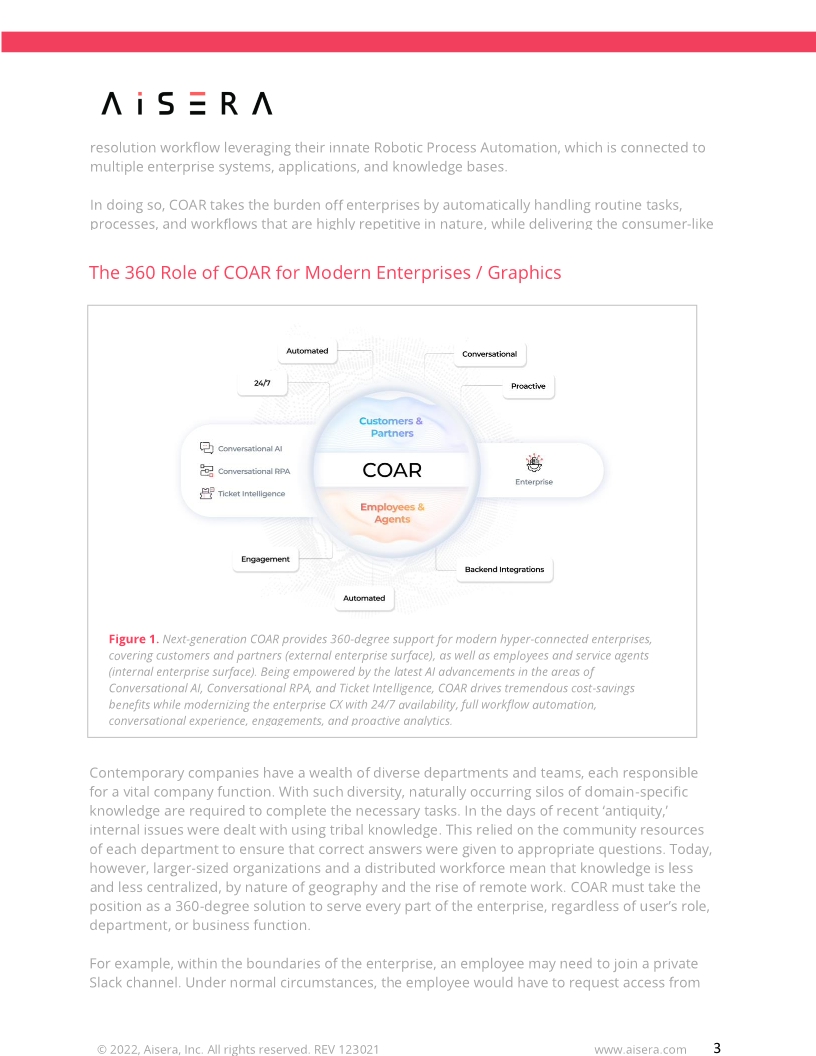 Conversational Orchestration, Automation & Response (COAR)